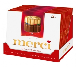 Süßwaren Versandkostenfrei | Storck Merci große Vielfalt Mega Display