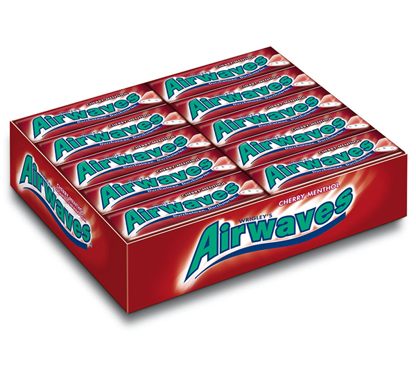 Sweets Free shipping | Wrigleys Airwaves Cherry Menthol display