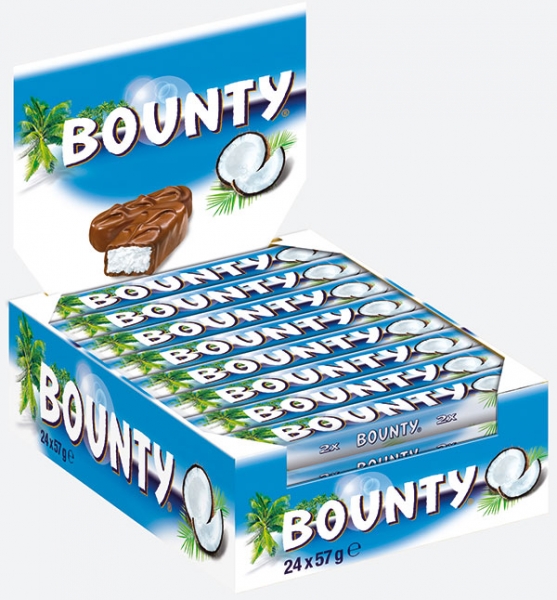 Süßwaren Versandkostenfrei | Bounty Display
