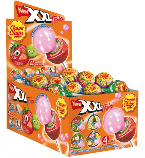 Sweets Free shipping | Chupa Chups XXL Trio Display