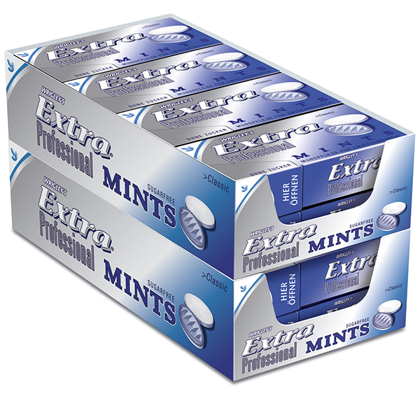 Süßwaren Versandkostenfrei | Wrigleys Extra Professional Mints Classic ...