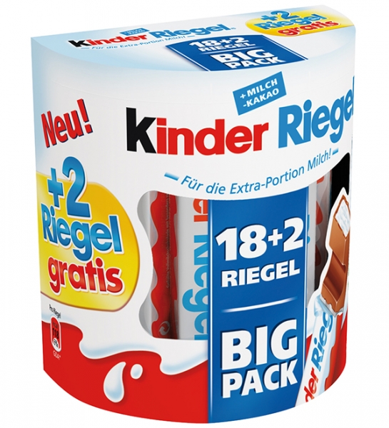 Süßwaren Versandkostenfrei | Ferrero Kinder Riegel Aktion