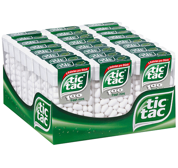 Süßwaren Versandkostenfrei | Ferrero Tic Tac fresh mint Großpackung Display