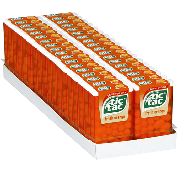 Süßwaren Versandkostenfrei | Ferrero Tic Tac fresh Orange Display