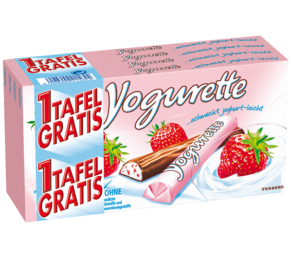 Sweets Free shipping | Ferrero Yogurette Action