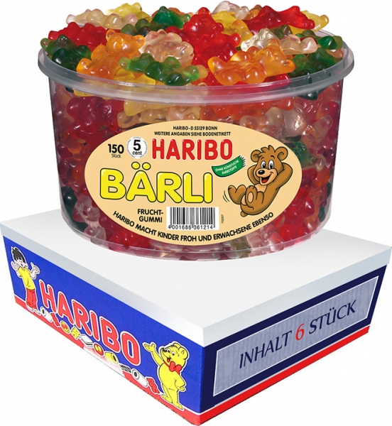 Süßwaren Versandkostenfrei | Haribo Bärli Display