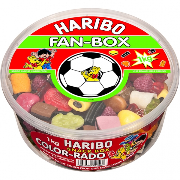 Süßwaren Versandkostenfrei | Haribo Fan-Box Color-Rado