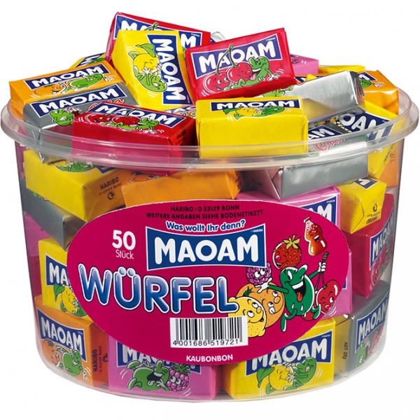 Süßwaren Versandkostenfrei | Haribo Maoam Würfel