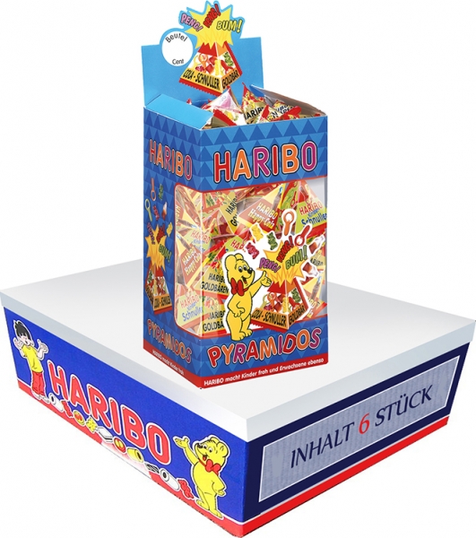 Süßwaren Versandkostenfrei | Haribo Pyramidos Display