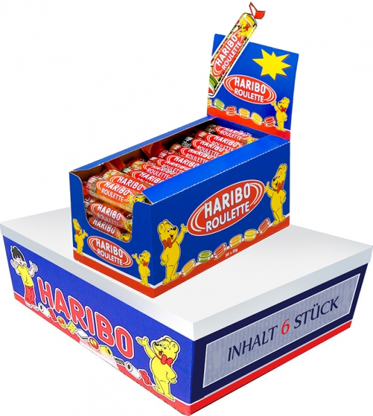 Süßwaren Versandkostenfrei | Haribo Roulette Display