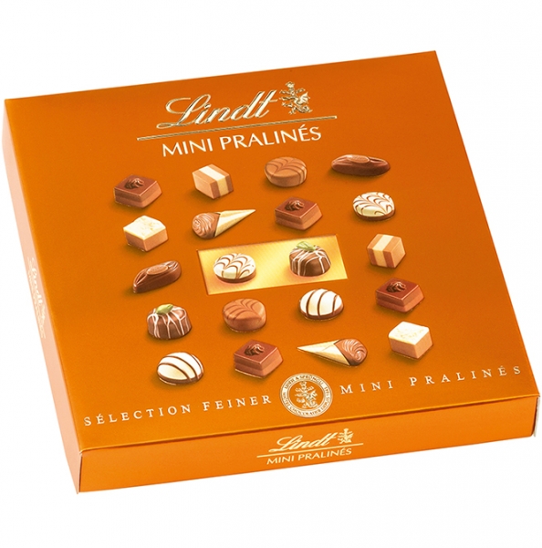 Süßwaren Versandkostenfrei | Lindt Mini Pralinés, orange