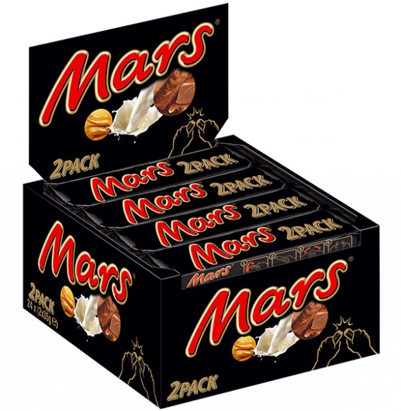 Süßwaren Versandkostenfrei | Mars 2Pack Display