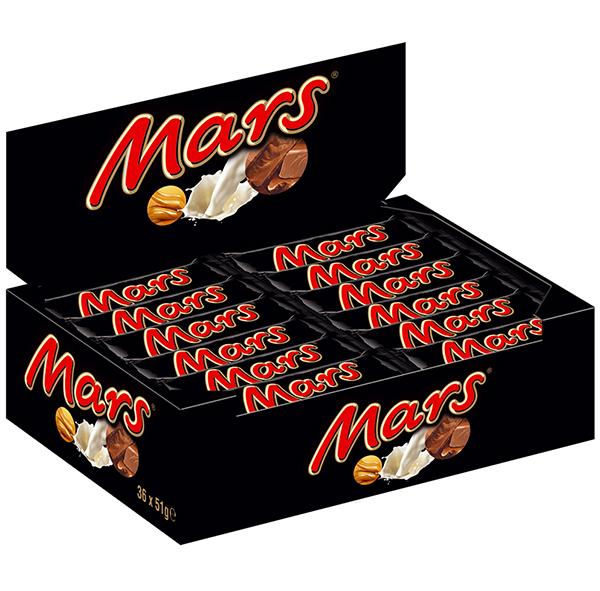 Sweets Free shipping | Mars display