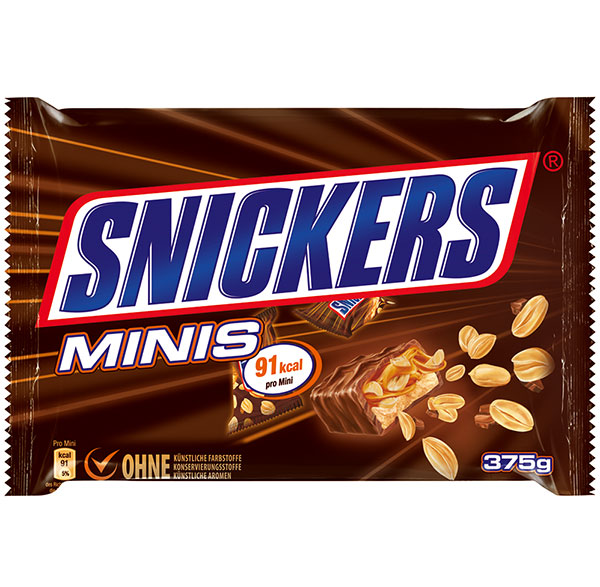 Süßwaren Versandkostenfrei | Snickers Minis Big Pack