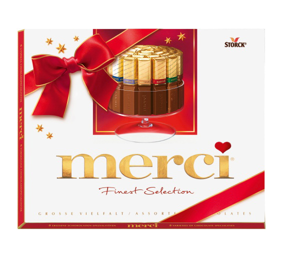 Süßwaren Versandkostenfrei | Storck Merci große Vielfalt