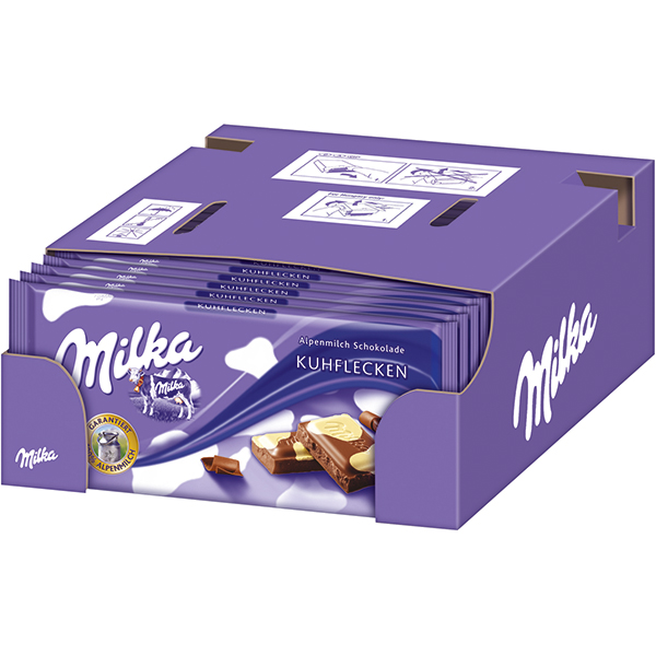 Sweets Free shipping | Milka cow spots Display