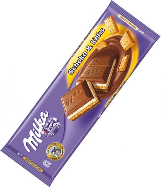 Süßwaren Versandkostenfrei | Milka Schoko & Keks 300g