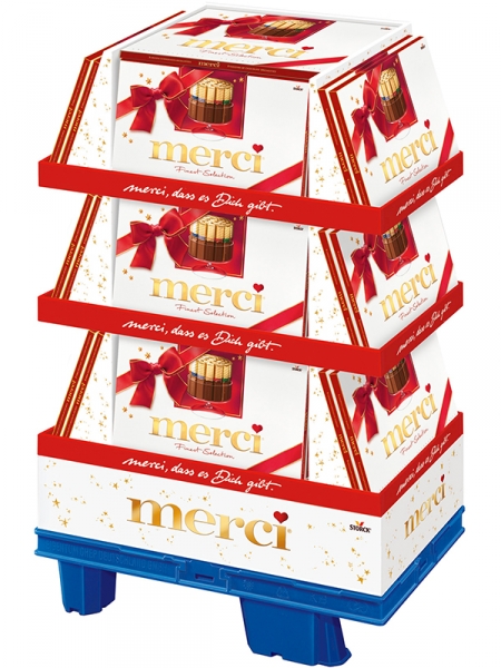 Süßwaren Versandkostenfrei | Storck Merci Herbe Vielfalt Mega Display