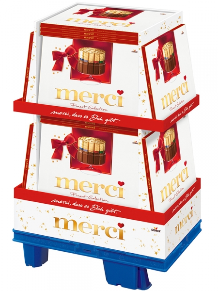 Süßwaren Versandkostenfrei | Storck Merci Herbe Vielfalt Display