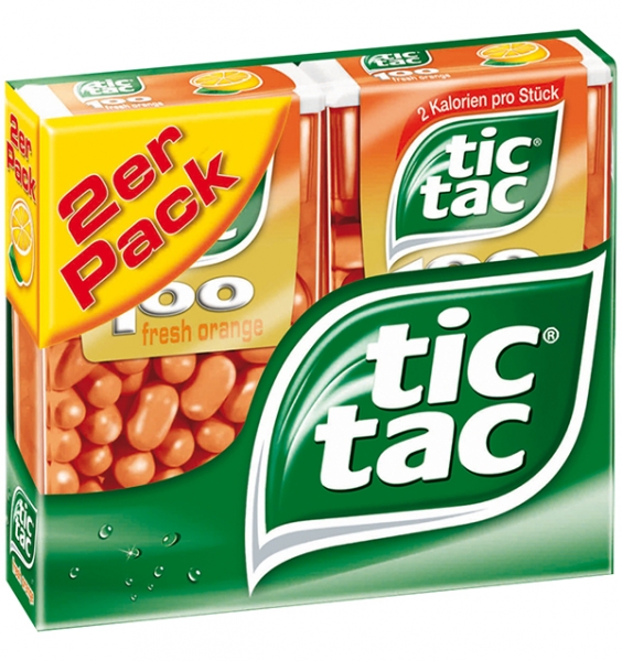 Sweets Free shipping | Ferrero Tic Tac Fresh Mint bulk pack of 2 Display