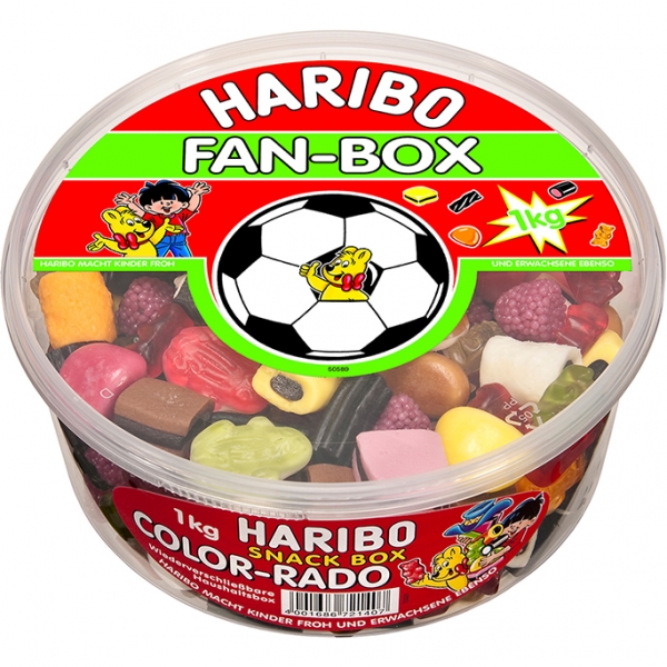 Sweets Free shipping | Haribo Color-Rado Fan Box Display