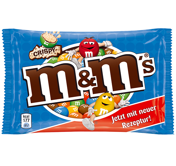 Süßwaren Versandkostenfrei | m&ms Crispy Display