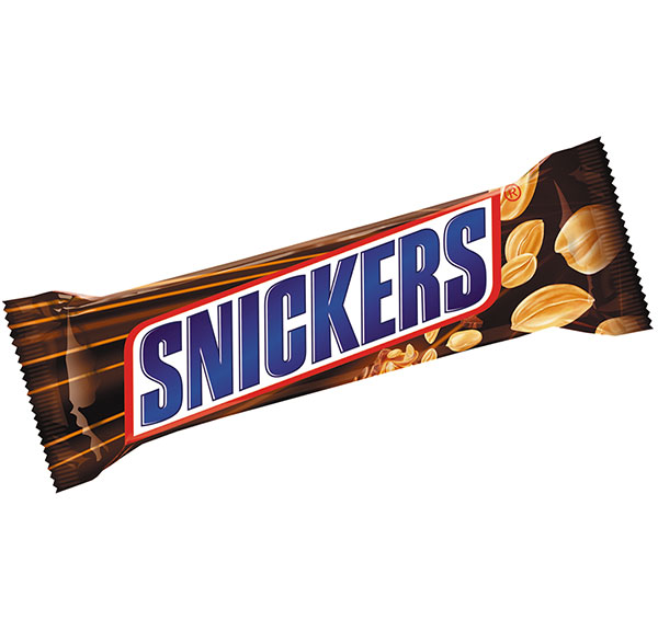 Süßwaren Versandkostenfrei | Snickers Display