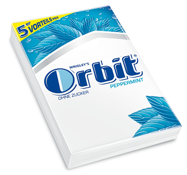 Sweets Free shipping | Wrigleys Orbit Peppermint Multipack Screen