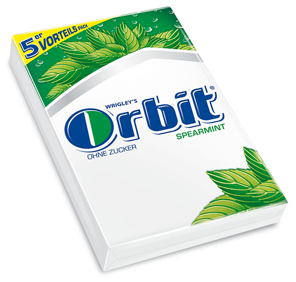 Süßwaren Versandkostenfrei | Wrigleys Orbit Spearmint Multipack Display